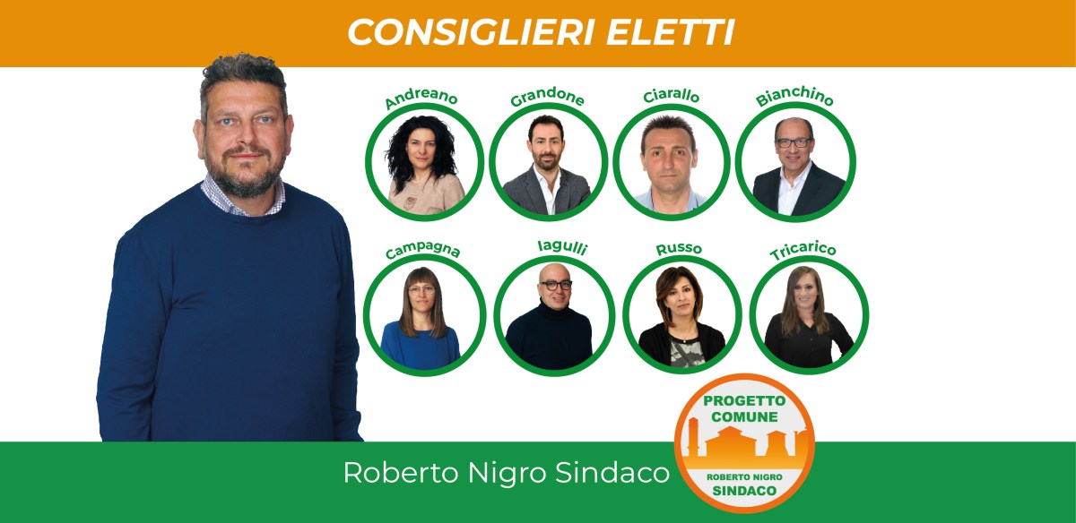 Stornara, il sindaco Roberto Nigro presenta la nuova maggioranza